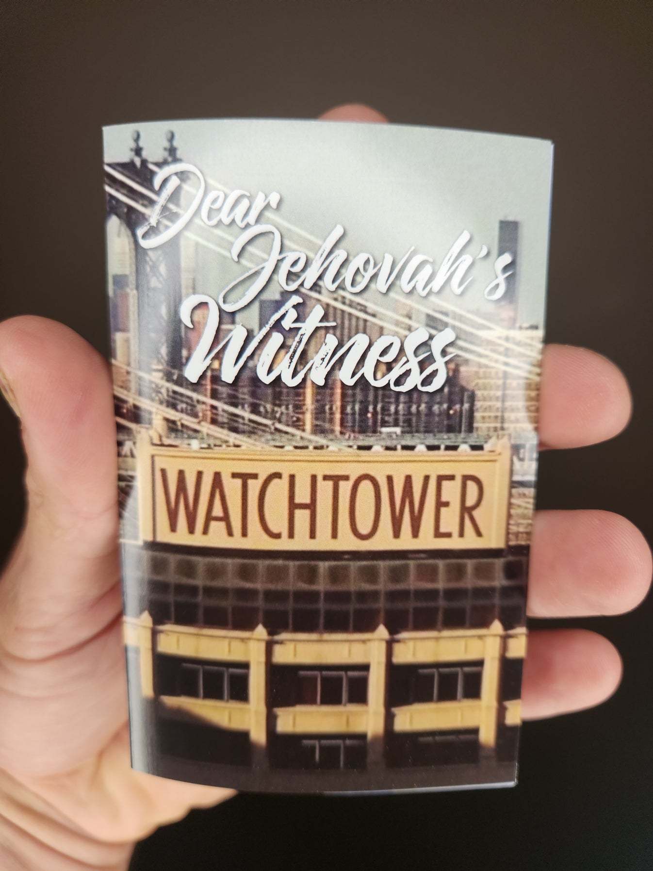 Dear Jehovah's Witness (50 tracts) – Breakn Truth Ministries